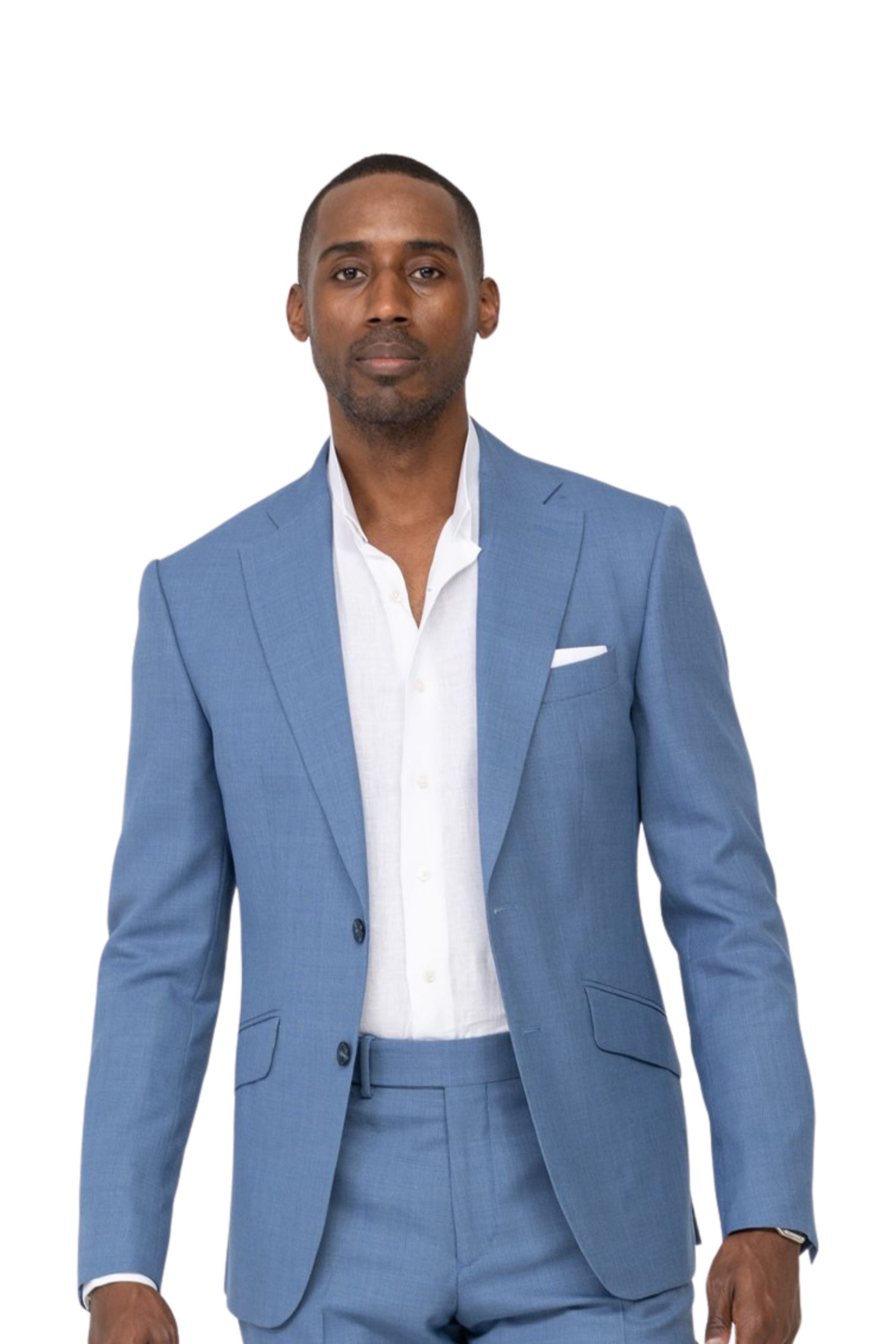 Costume bleu ciel 2 pièces - Blandin & Delloye
