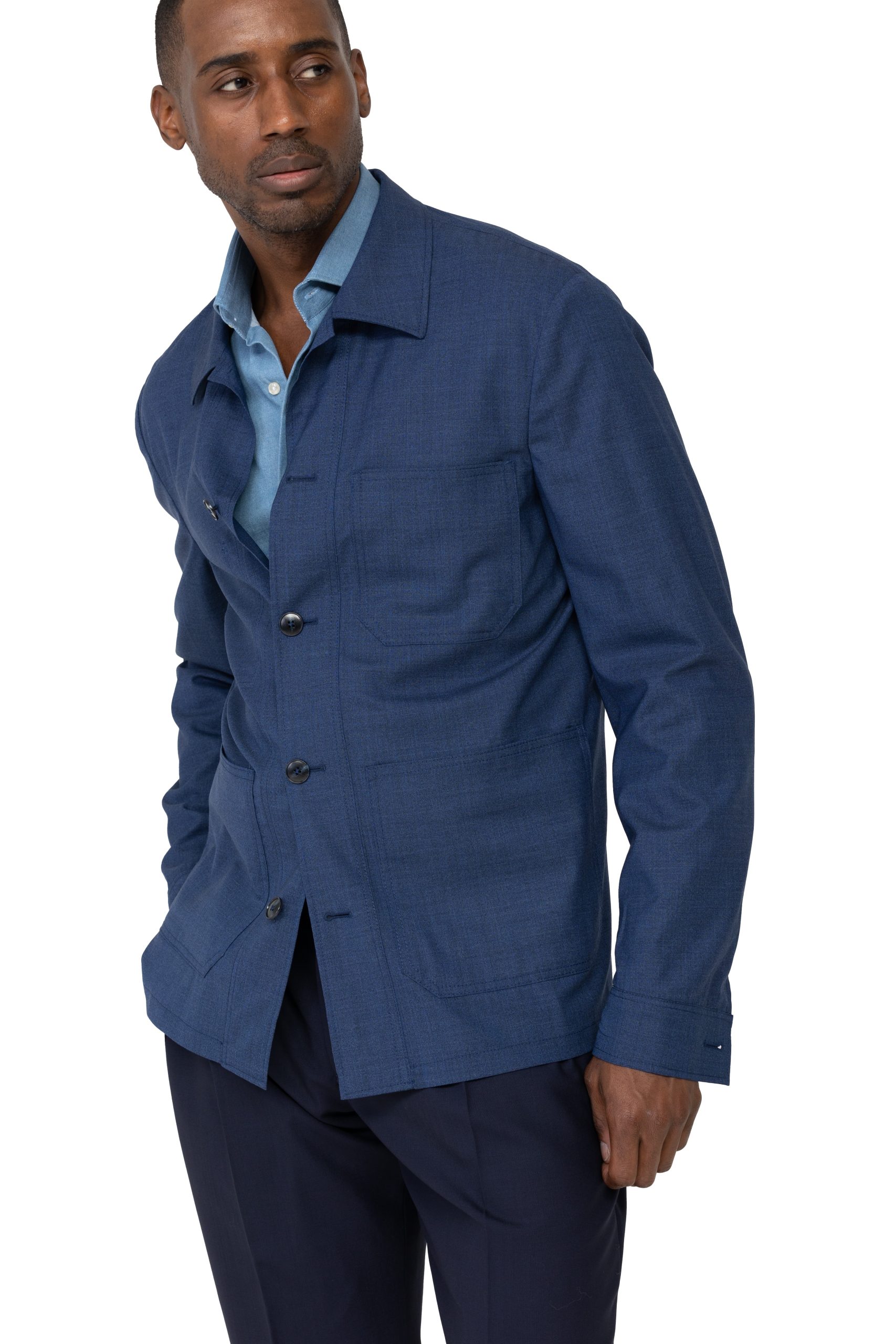 Blue Workwear jacket - Blandin & Delloye
