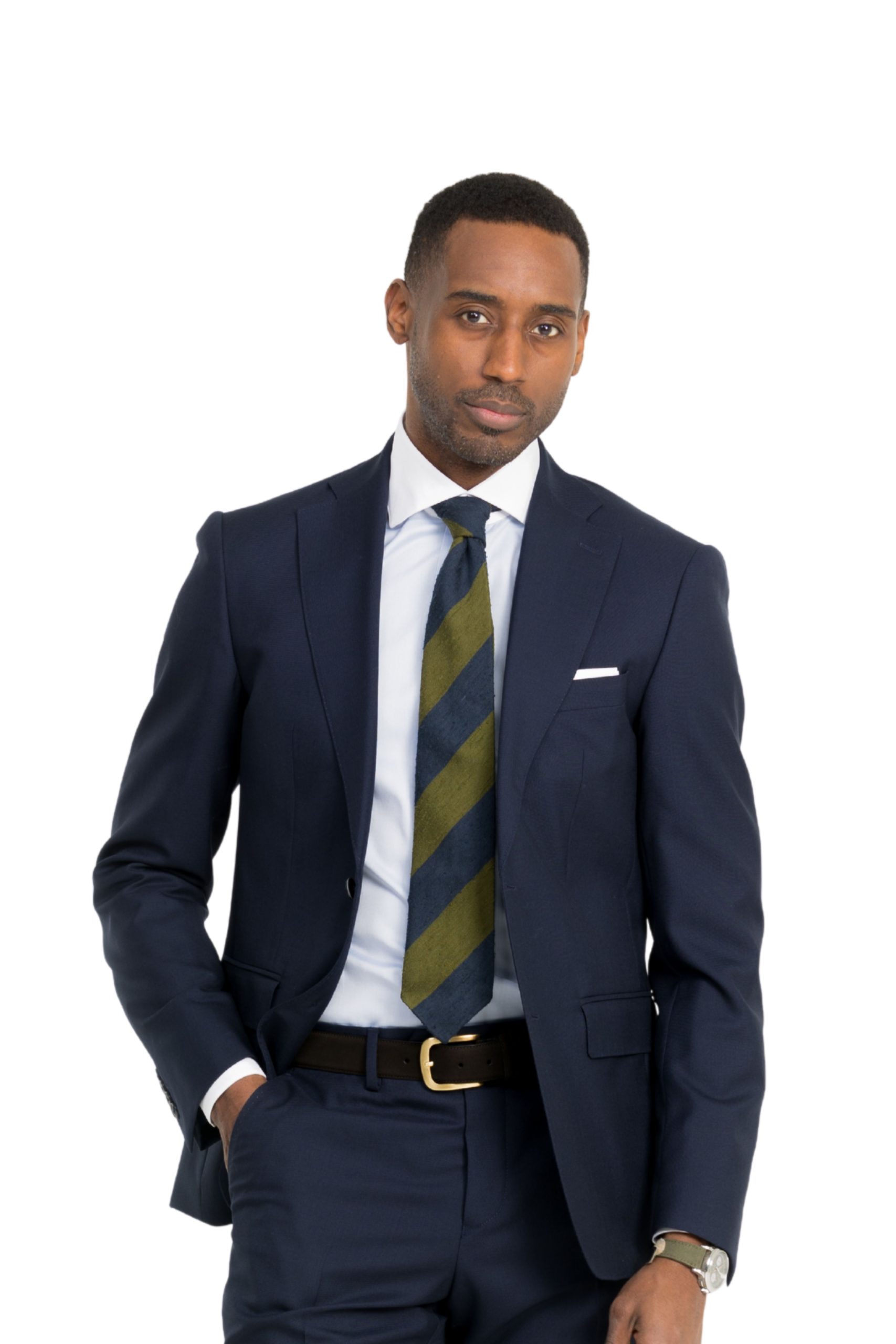 Vitale Barberis Canonico navy blue 2-piece suit - Blandin & Delloye