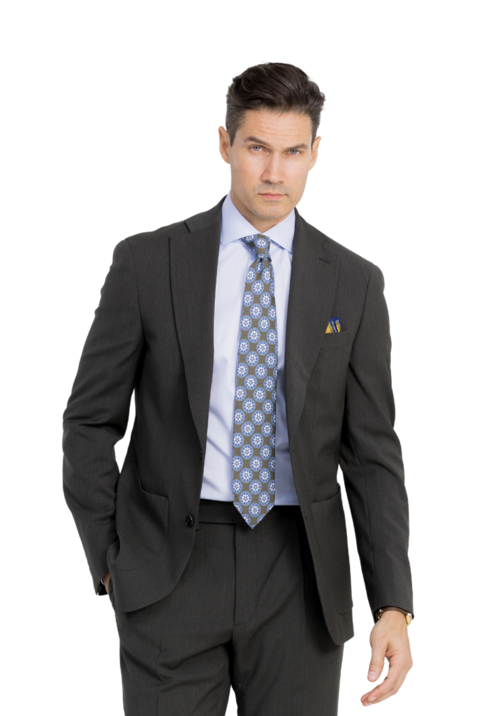 Marzotto vintage green 2-piece suit - Blandin & Delloye